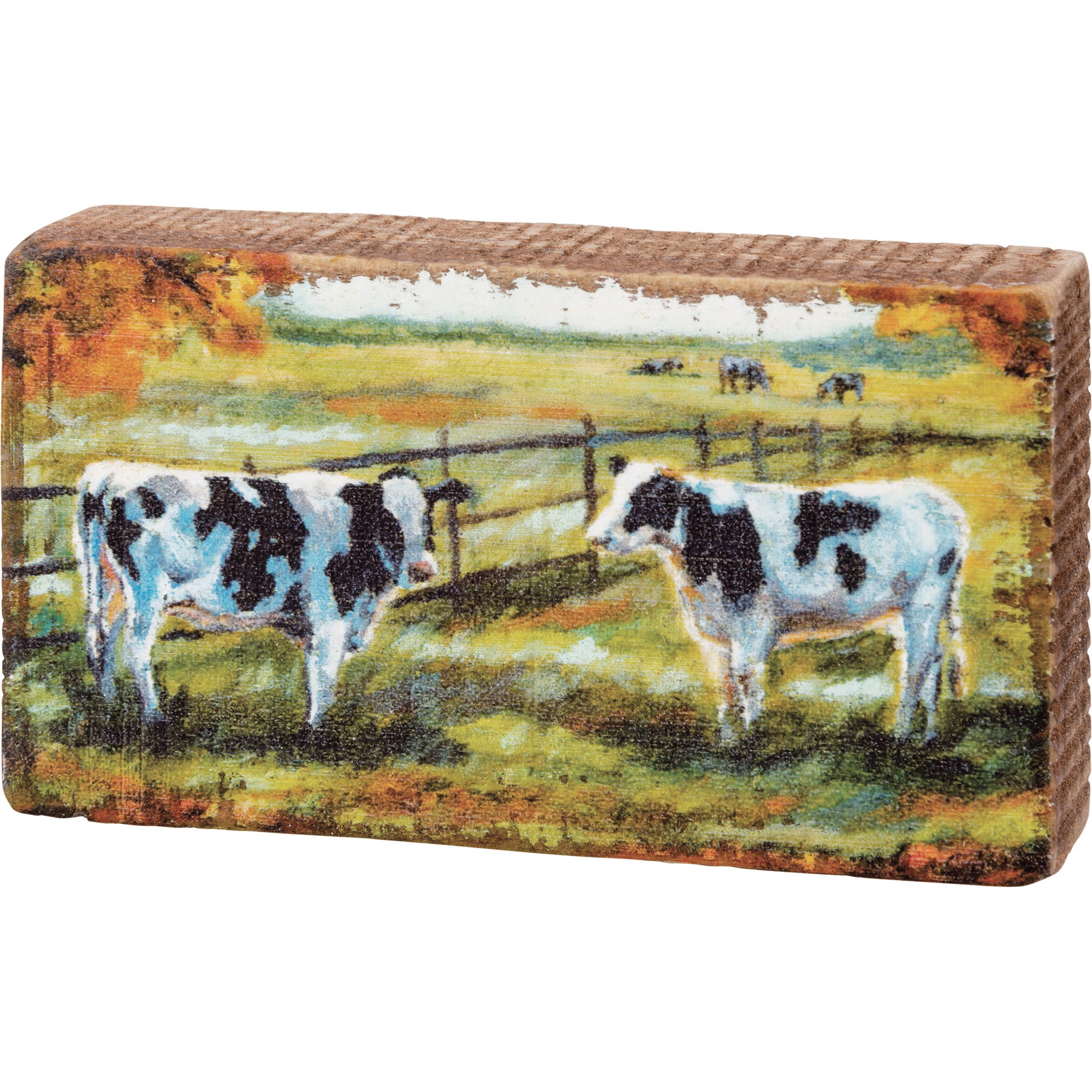 Block Sign - Cows | The Yellow House