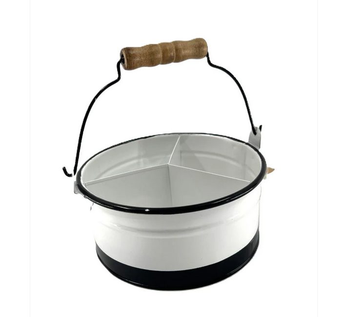 Black & White 6" Pot | The Yellow House