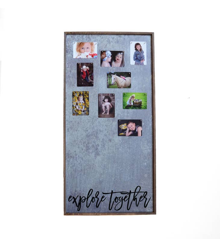 12x24 Explore Together Magnet Board | The Yellow House