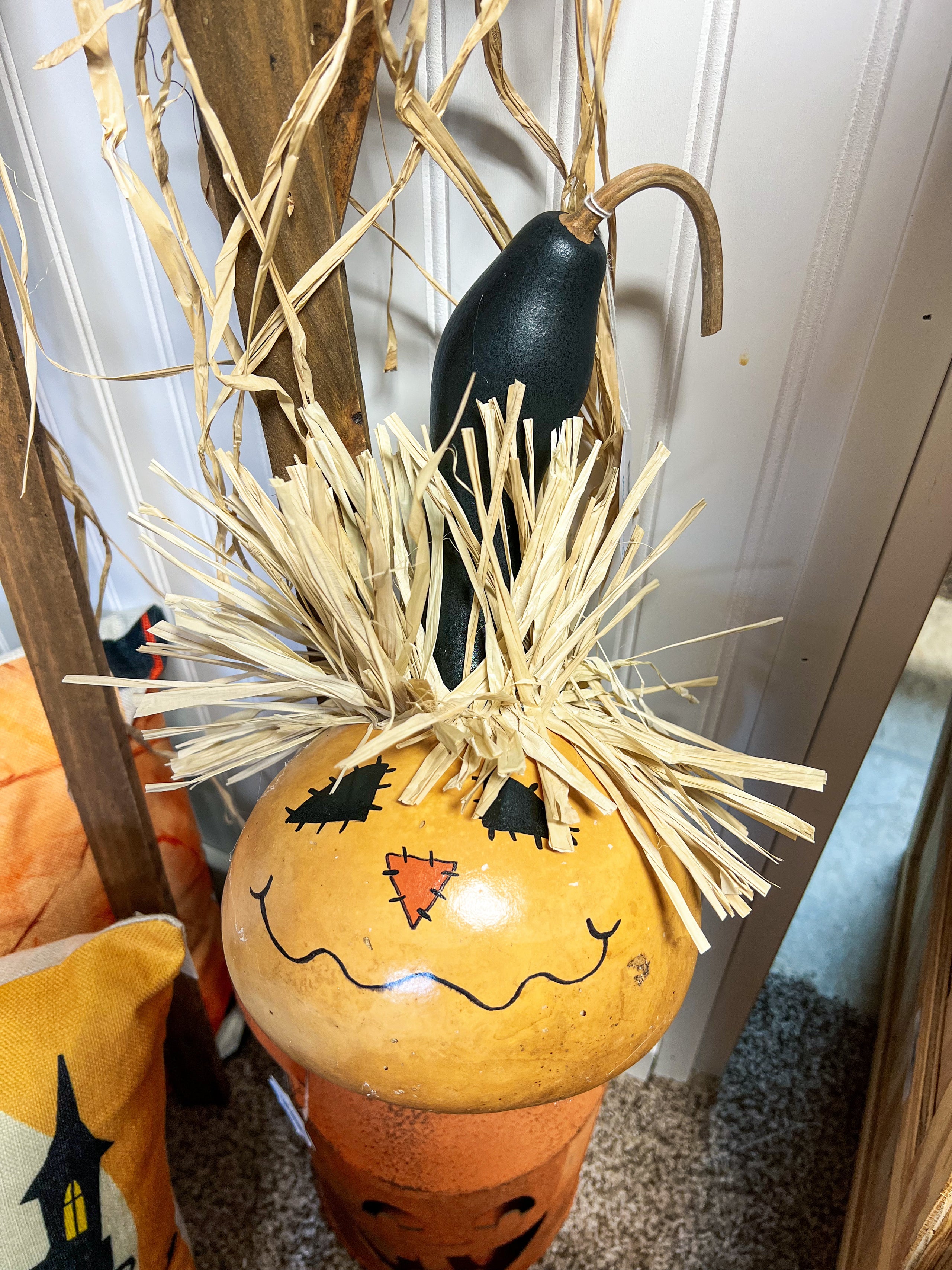 Scarecrow Gourd | The Yellow House