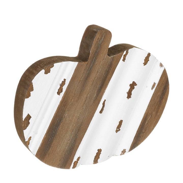 Large Wood/Chippy Pumpkin | The Yellow House
